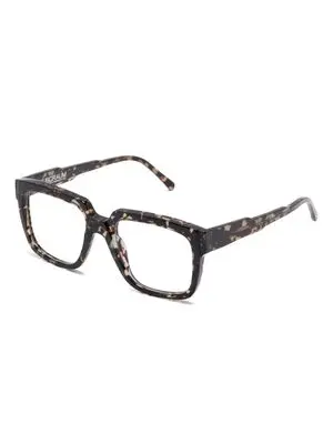 KUBORAUM Maske K3 Glasses - Brown