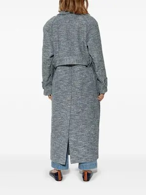 Victoria Beckham Raglan-sleeve Single-breasted Coat