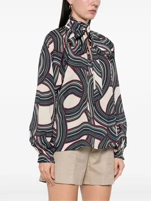 La DoubleJ Cerere Blouse - Neutrals