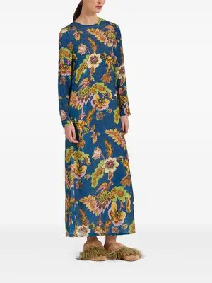 La DoubleJ Swing Maxi Dress - Blue