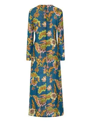 La DoubleJ Swing Maxi Dress - Blue