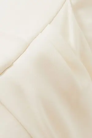 Talbot Runhof Draped Crepe Jumpsuit