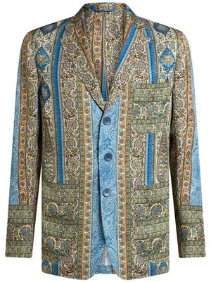 Etro Partially-linted Blazer