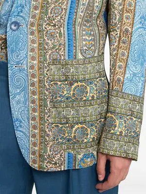 Etro Partially-linted Blazer