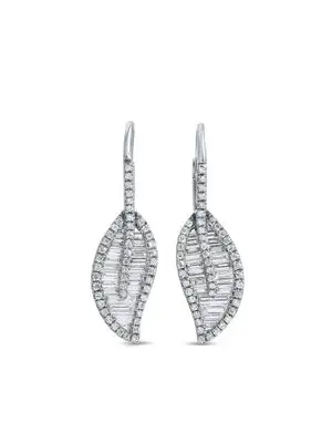 ANITA KO Anita Ko 18k White Gold Diamond Drop Earrings