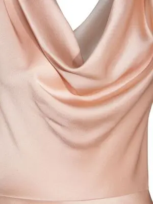 Blumarine Satin Midi Dress