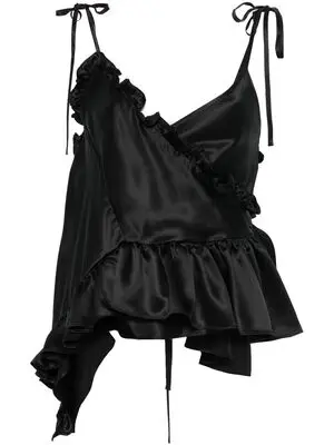 Cecilie Bahnsen Alessandra Top - Black