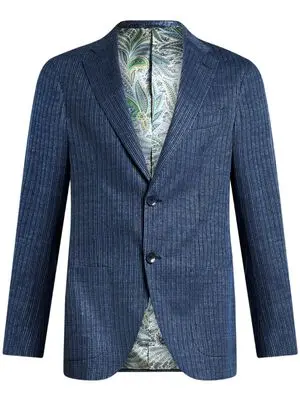 Etro Jersey Blazer - Blue