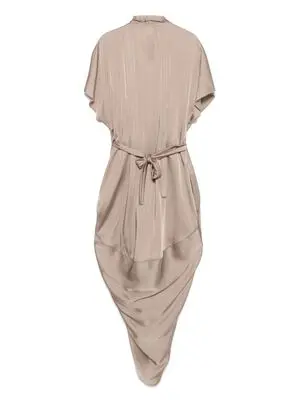 Rick Owens Wrap Midi Dress