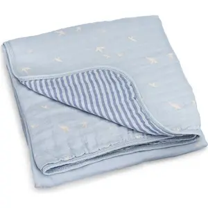 PARKER BABY CO. Muslin Quilt - Dove