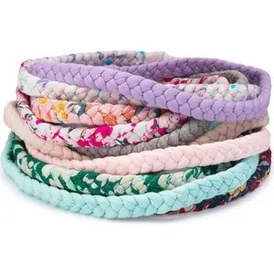 PARKER BABY CO. Wildflower Braided Headbands Set - Wildflower Set