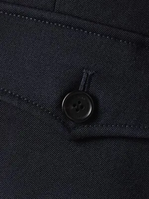 NILI LOTAN Jamison Wool-twill Jacket - Blue
