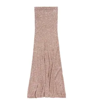Balenciaga Sequinned Maxi Skirt