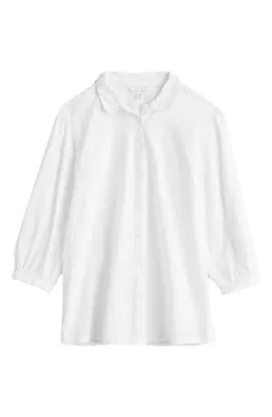 SEASALT CORNWALL Hope Cottage Organic Cotton Shirt - Salt