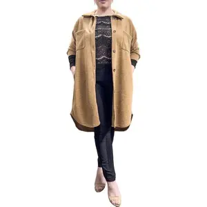 STANDARDS & PRACTICES Button-front Knit Shirt Jacket
