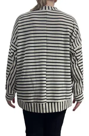 STANDARDS & PRACTICES Stripe Thermal Knit Top