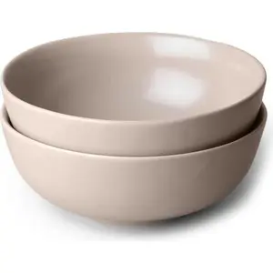 FABLE The Ramen Set Of 2 Bowls - Desert Taupe