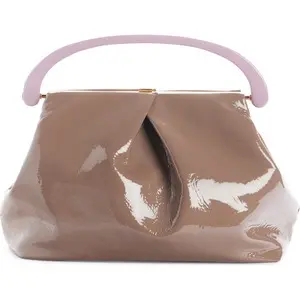 Dries Van Noten Folded Top Handle Bag