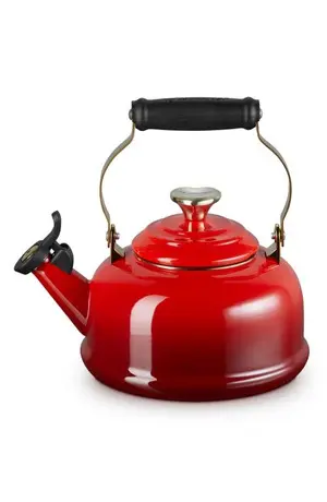 LE CREUSET Enamel On Steel 1.7 Qt Whistli - Cerise