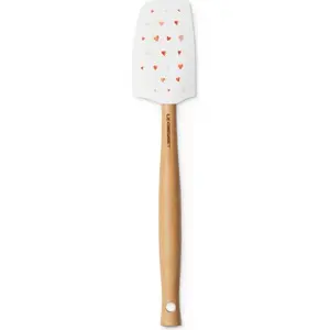 LE CREUSET Mon Coeur Craft Medium Silicone Spatula - White