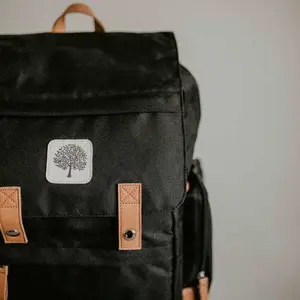 PARKER BABY CO. Birch Diaper Backpack - Black