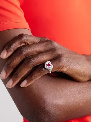 KAMYEN Manaal 2.0 Heart Ring - Pink