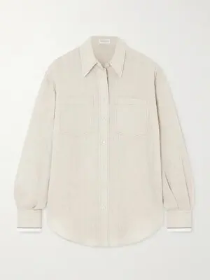 Brunello Cucinelli Cuffed Shirts For Women