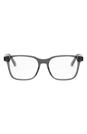 Dior Botanicao S1I 55mm Rectangular Eyeglasses Grey/ Other