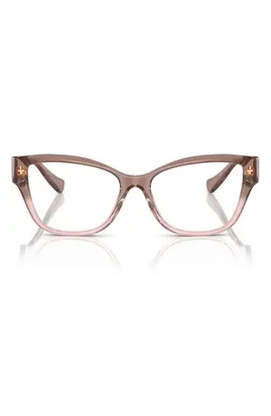 Versace 52mm Pillow Eyeglasses - Pink