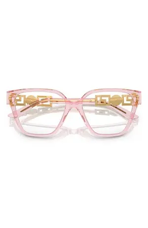 Versace 54mm Cat Eye Optical Glasses