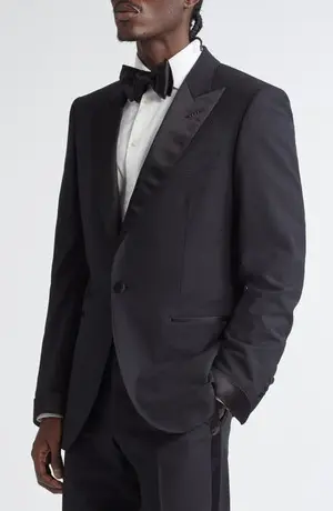 TOM FORD O'connor Stretch Wool Tuxedo - Naa Black