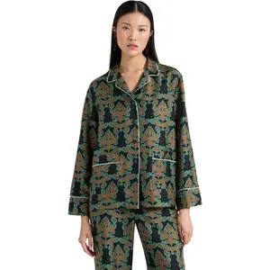 La DoubleJ Pajama Shirt Herald - Black