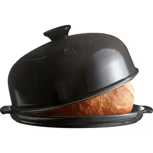 EMILE HENRY Flame Bread Cloche - Charcoal