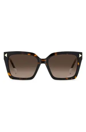Missoni 55mm Gradient Square Sunglasses - Havana/ Brown