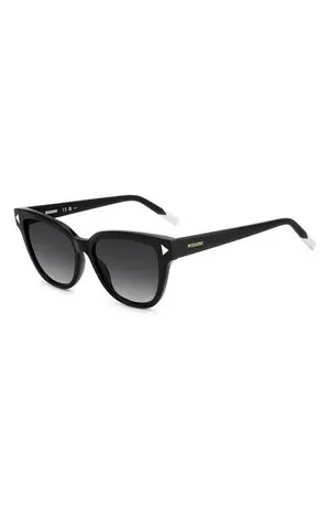 Missoni 53mm Cat Eye Sunglasses - Black/ Dark Grey
