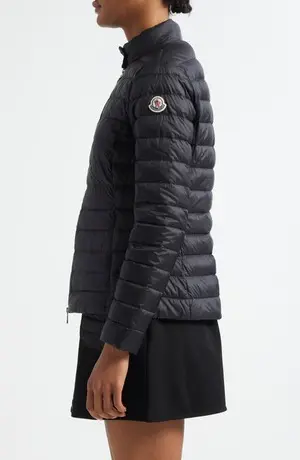 Moncler Igelle Down Puffer Jacket - Black/black