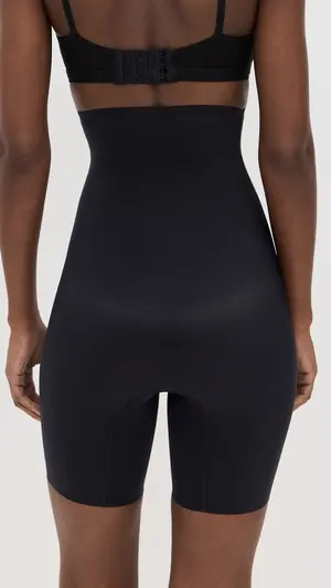 Commando Zone Smoothing High Waisted Shorts - Black