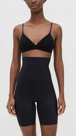 Commando Zone Smoothing High Waisted Shorts - Black