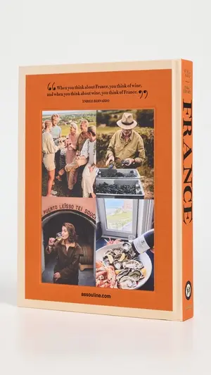 Assouline Wine & Travel France Book - Multi