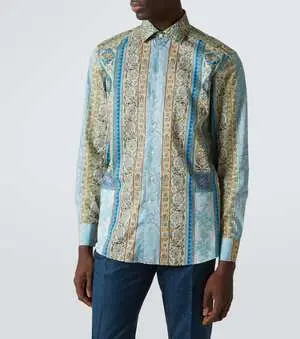 Etro Roma Printed Cotton Shirt