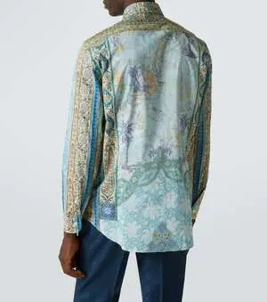 Etro Roma Printed Cotton Shirt
