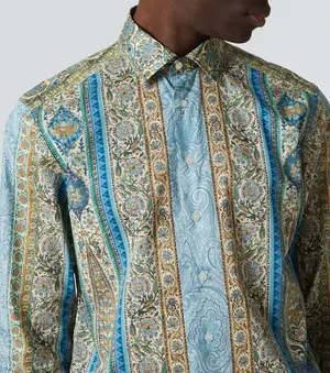 Etro Roma Printed Cotton Shirt