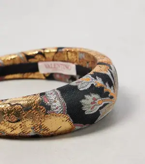 Valentino Garavani Wool And Silk Jacquard Headband