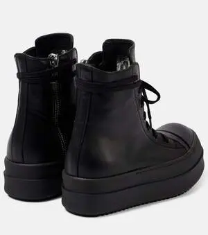 Rick Owens Mega Bumper Leather Sneakers