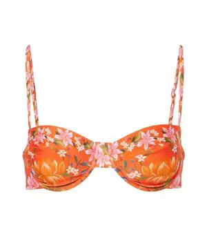 Farm Rio Printed Bikini Top - Multicoloured
