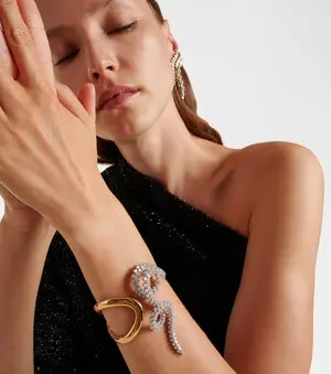 Yeprem 18kt Gold Diamond Bangle