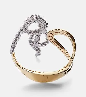 Yeprem 18kt Gold Diamond Bangle