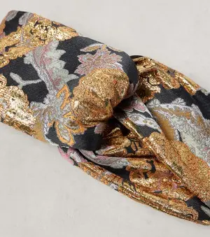 Valentino Garavani Jacquard Lamé Headband