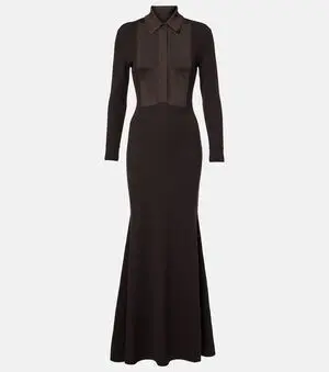 TOM FORD Wool-blend Turtleneck Dress