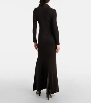TOM FORD Wool-blend Turtleneck Dress